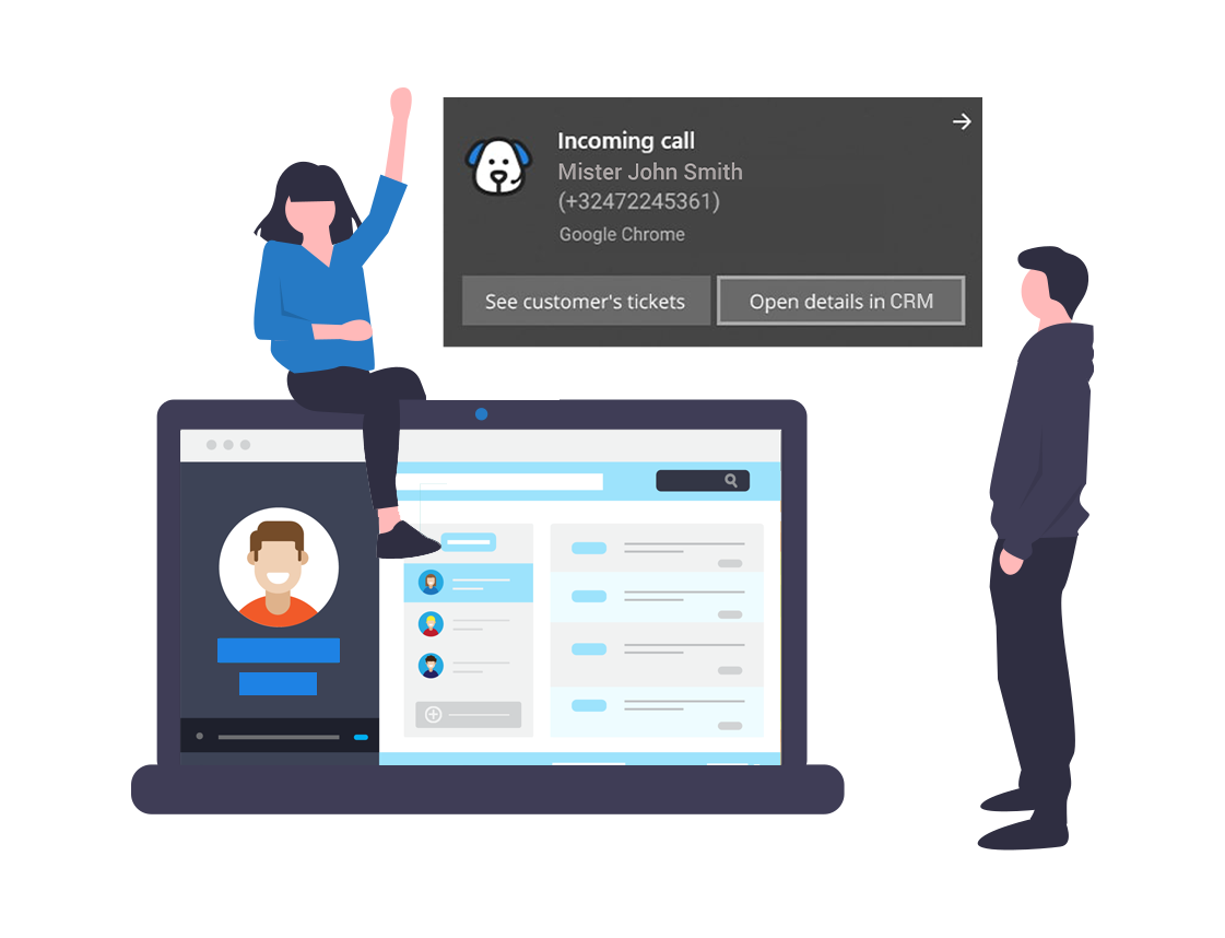 Intégrez la téléphonie d'ALLOcloud avec Sellsy| Intégration